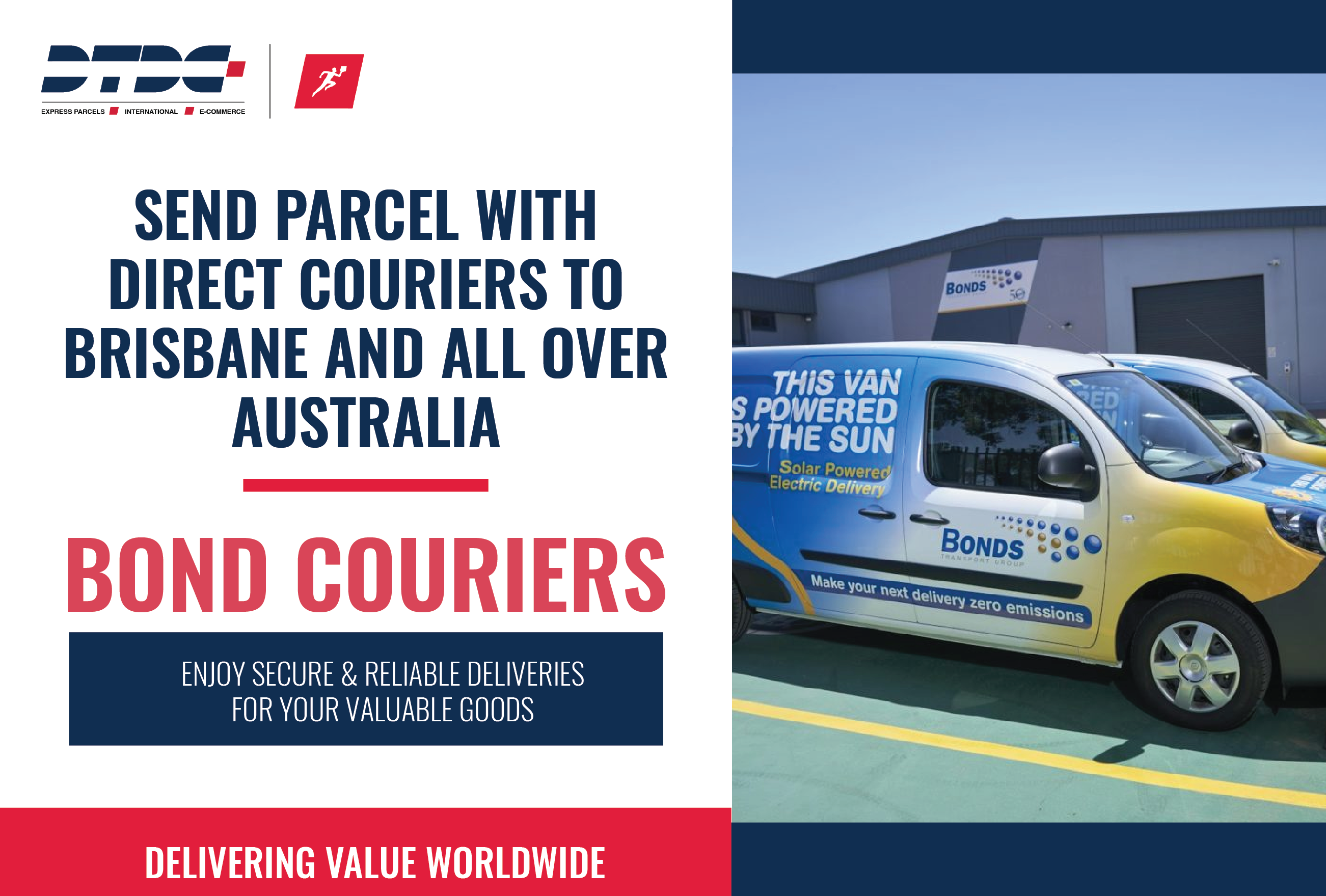 Bonds Couriers | Cheap Courier Massive Discount